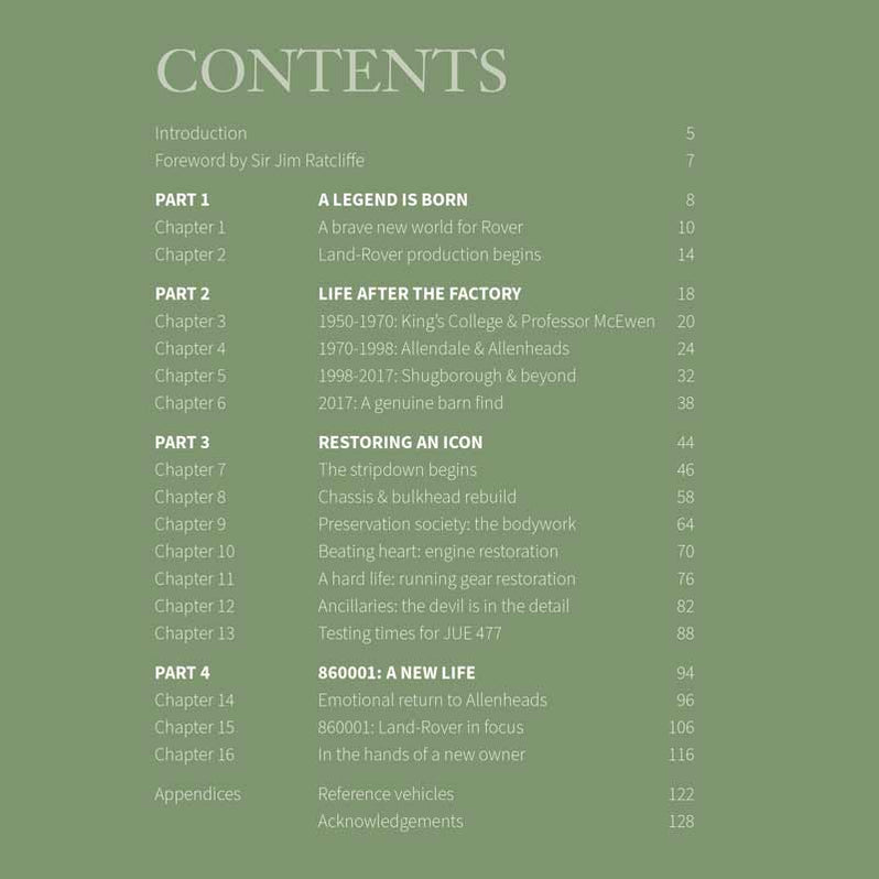 JUE 477 - The world’s first production Land-Rover (history and restora ...